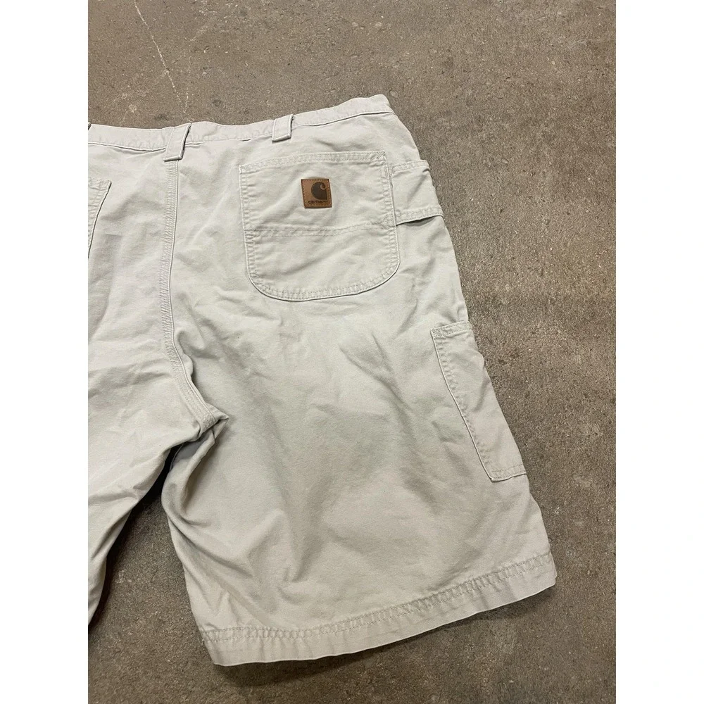 Carhartt | Shorts | Carhartt Shorts Mens 4 Tan B47 Original Fit Canvas ...